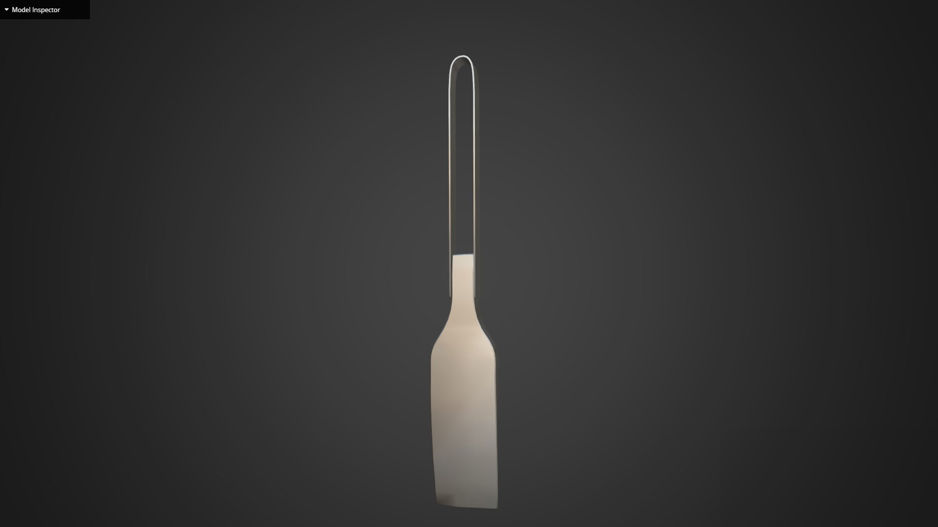 3D Model Game Ready Wood Spatula 3 - TurboSquid 2032591