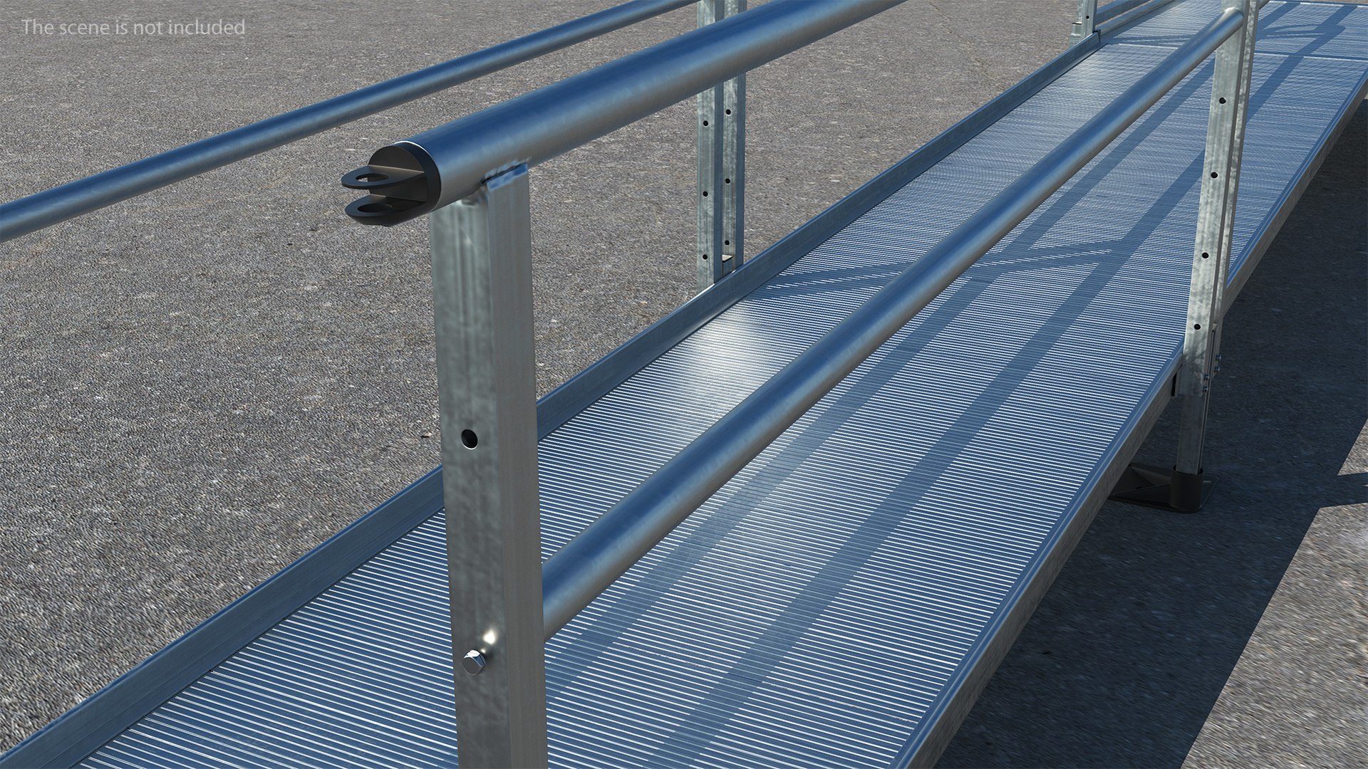 Metal ramp 3D model - TurboSquid 1487011