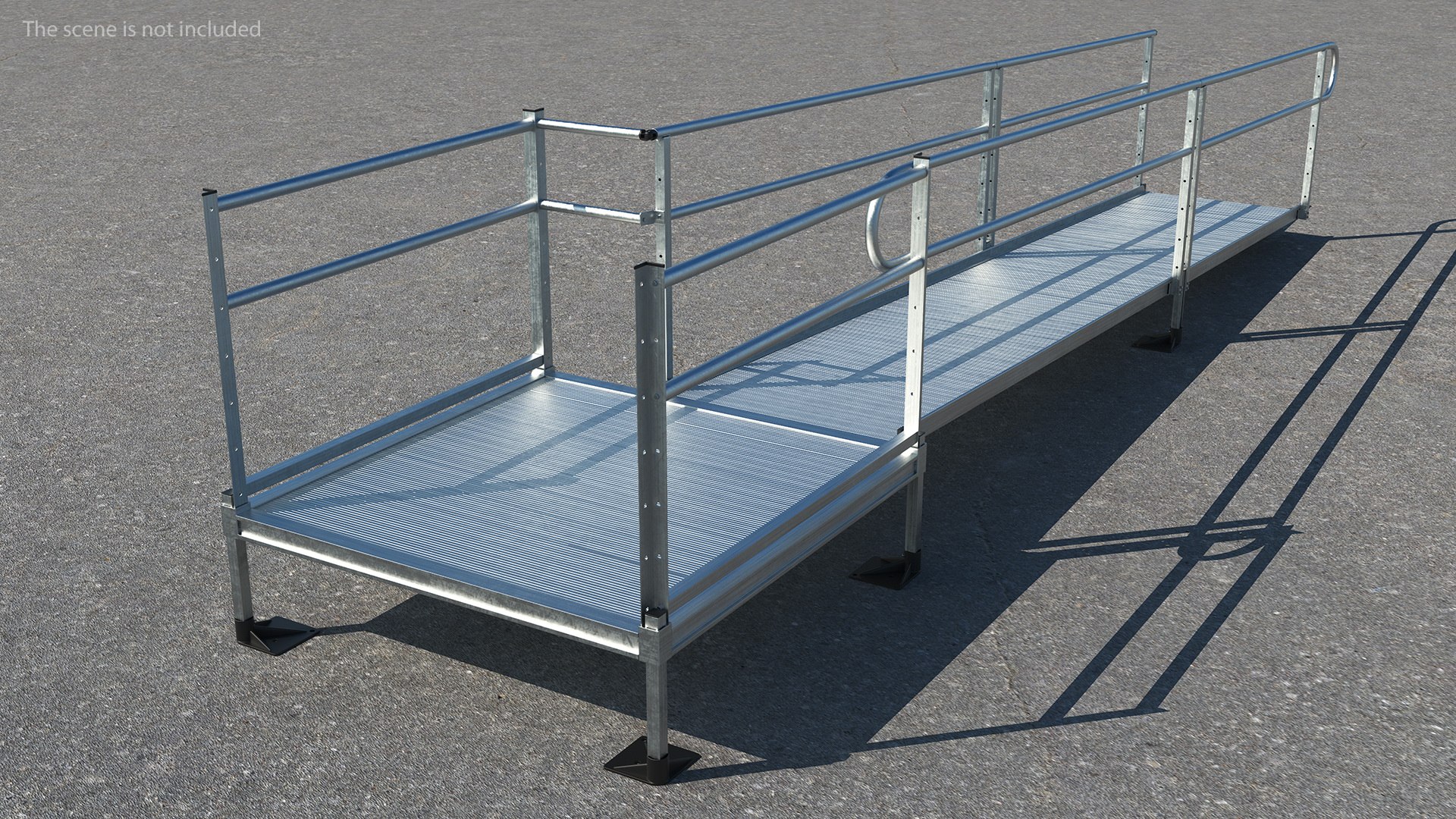 Metal ramp 3D model - TurboSquid 1487011