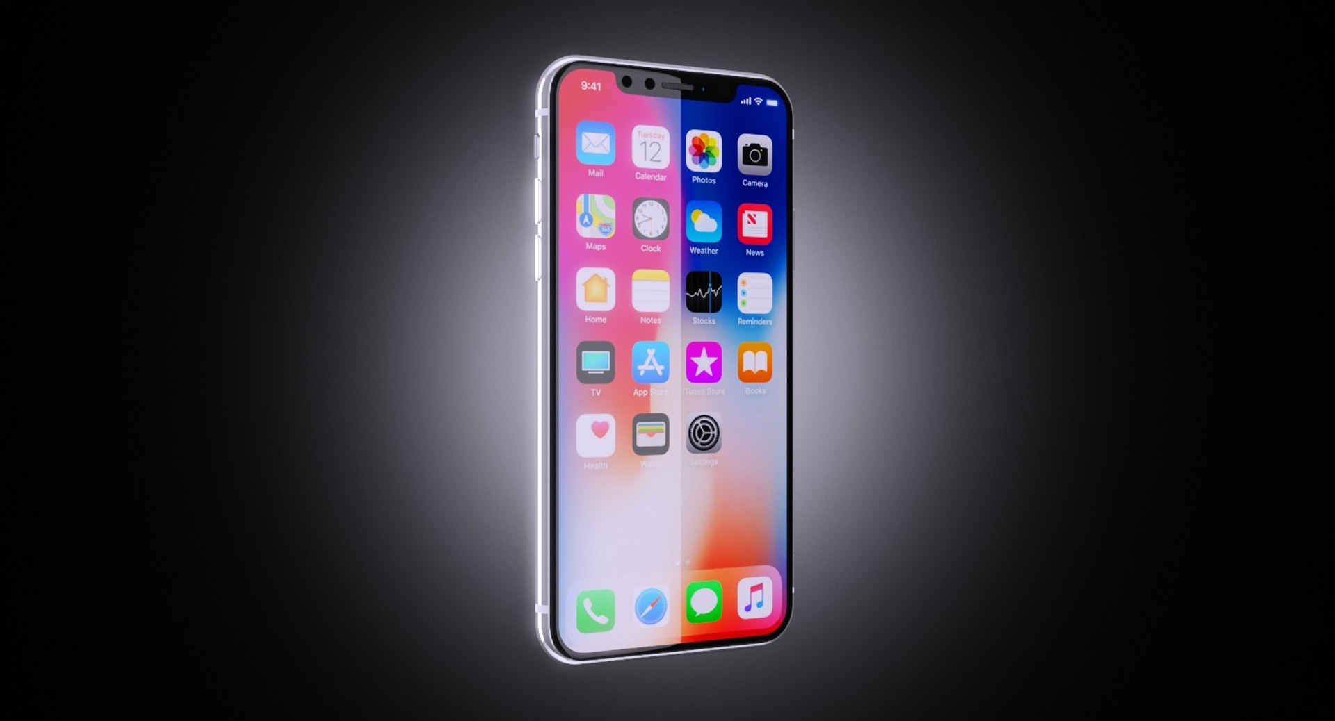 3D Model Apple Iphone X - TurboSquid 1256536