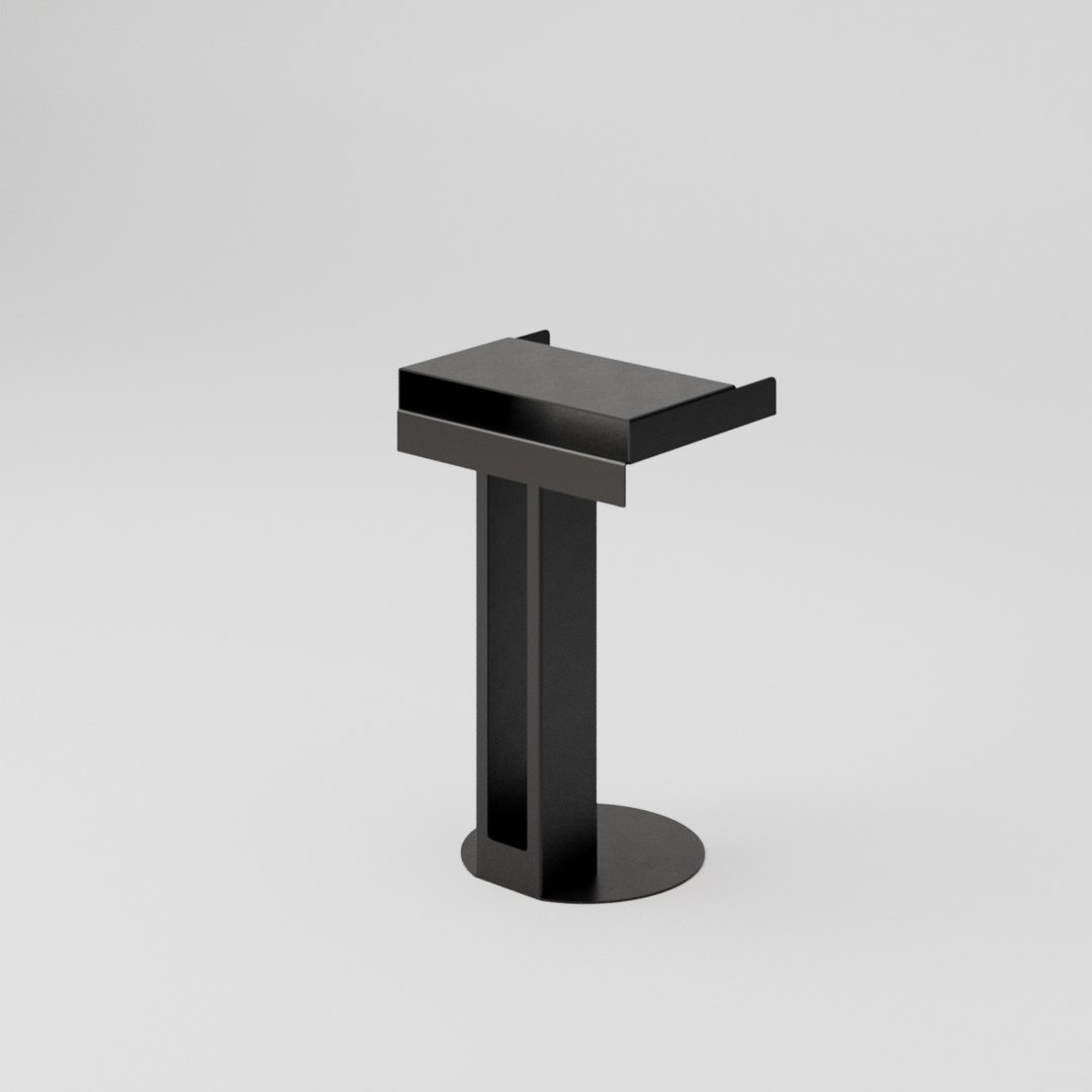 3D Meta Side Table Model - TurboSquid 2321569