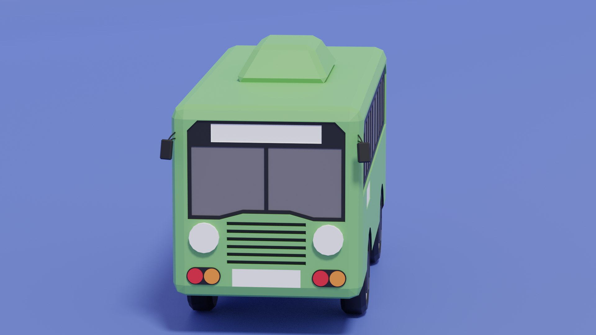 Cartoon Bus 3D Model - TurboSquid 2239994