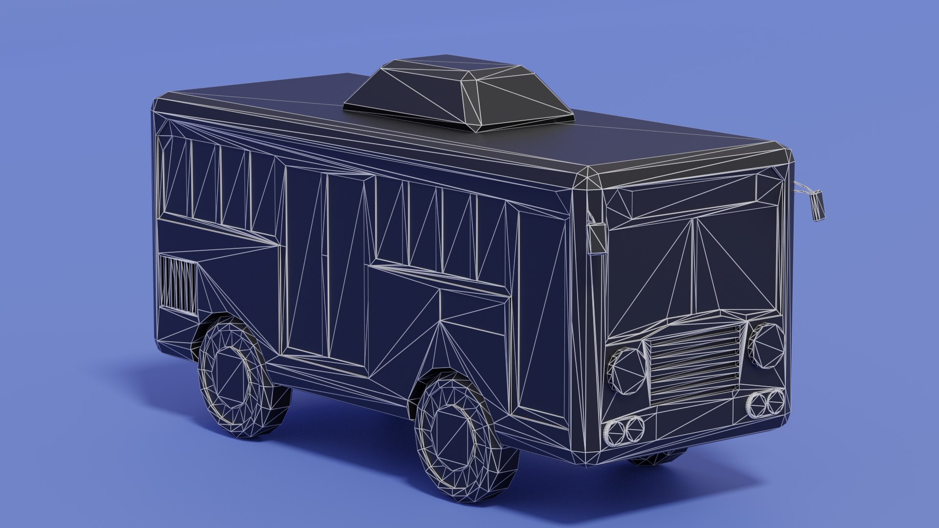 Cartoon Bus 3D Model - TurboSquid 2239994