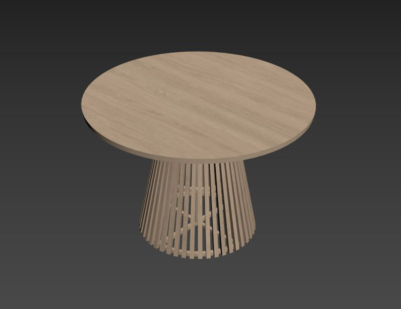 modelo 3d Mesa de comedor moderna creada en la familia Revit ...