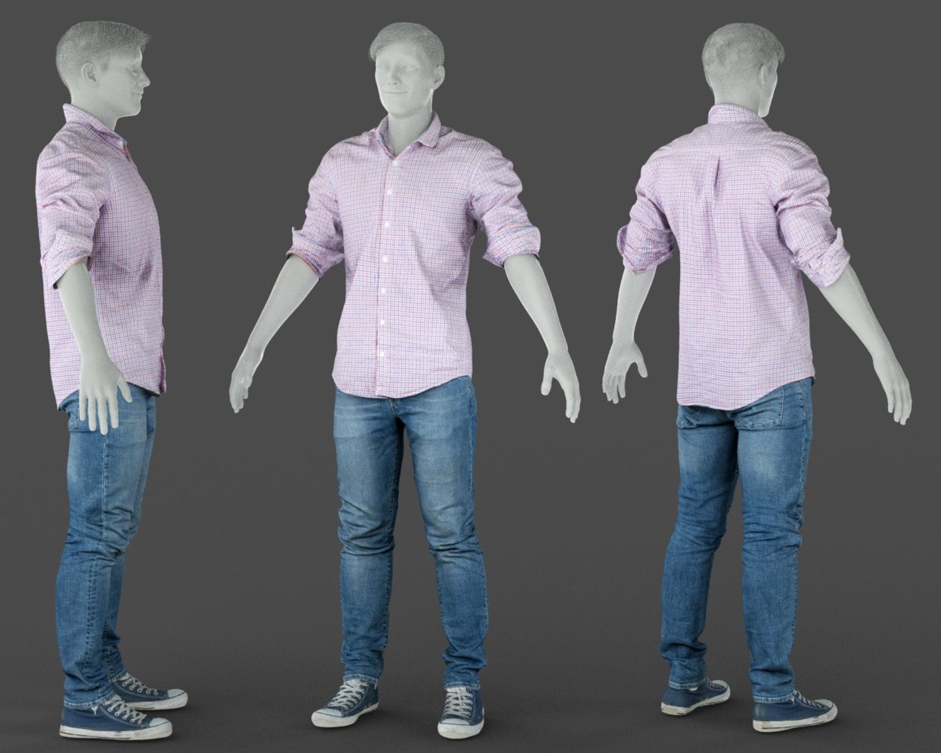 3D Model Male Clothing Outfit - TurboSquid 1329847