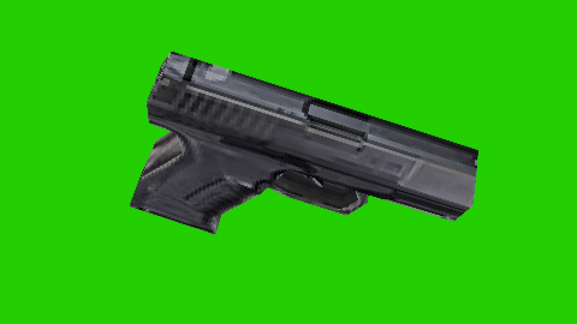 3D Pistol P99 Gun PSX PS1 - TurboSquid 2321747