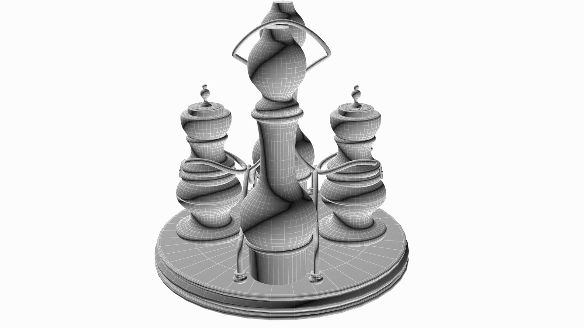 3D model vintage spices set - TurboSquid 1645269