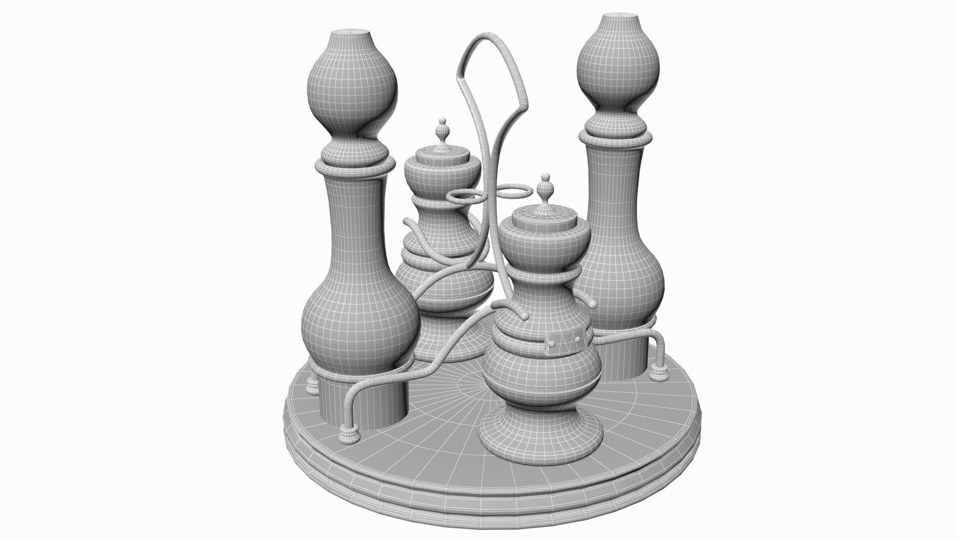 3D model vintage spices set - TurboSquid 1645269