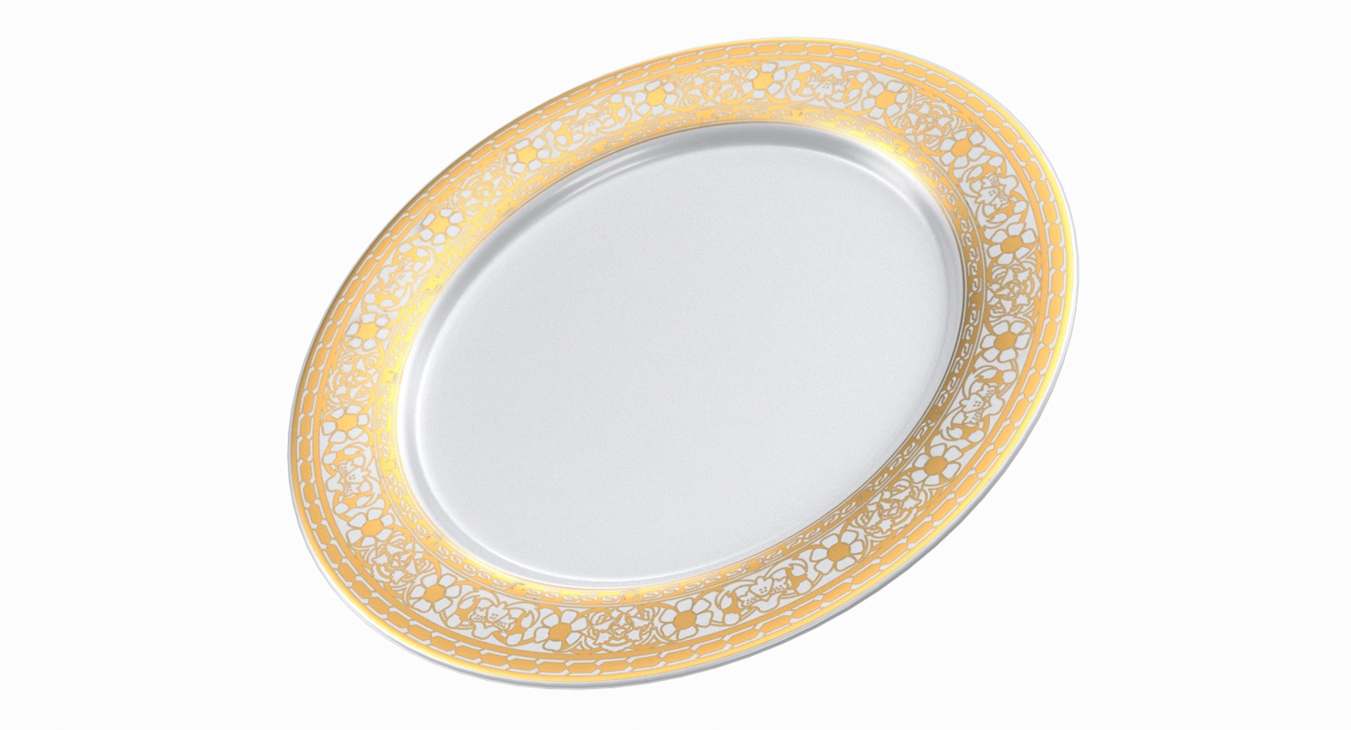 3D Dinner Plate Model - TurboSquid 1382563