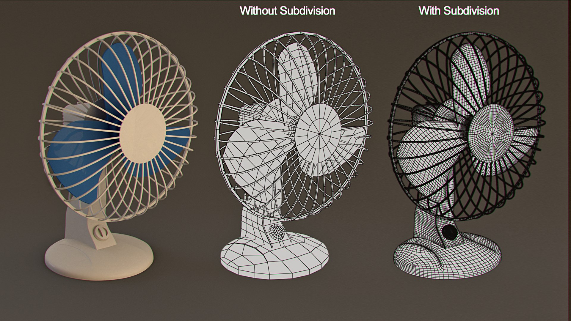 3D Fan Model - TurboSquid 1607738