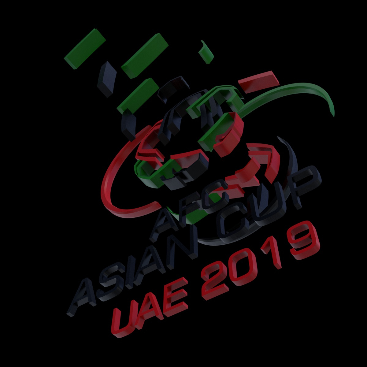 2019 asian cup 3D model - TurboSquid 1361706
