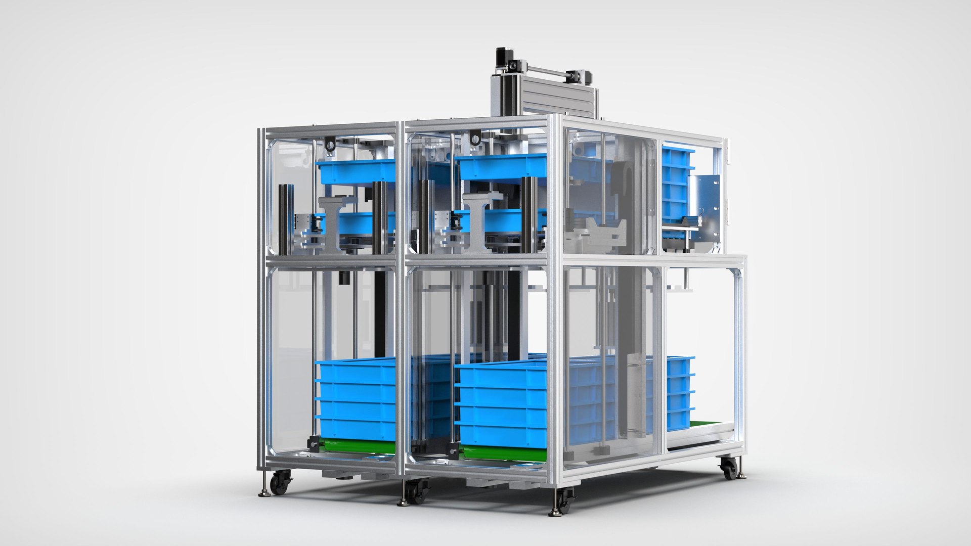 Automatic Motor Rotor Feeding Machine 3D Model - TurboSquid 2083764