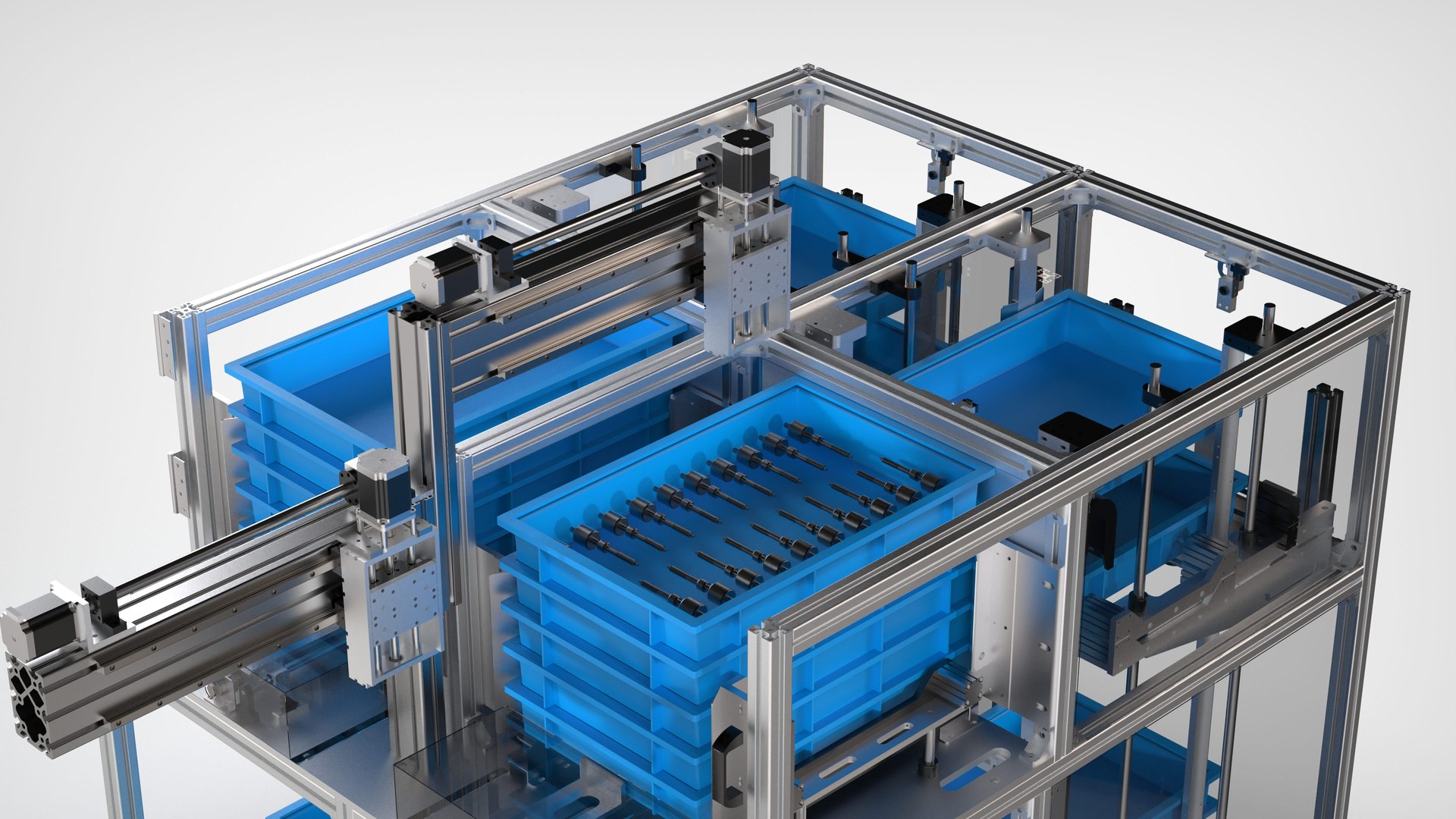 Automatic Motor Rotor Feeding Machine 3D Model - TurboSquid 2083764