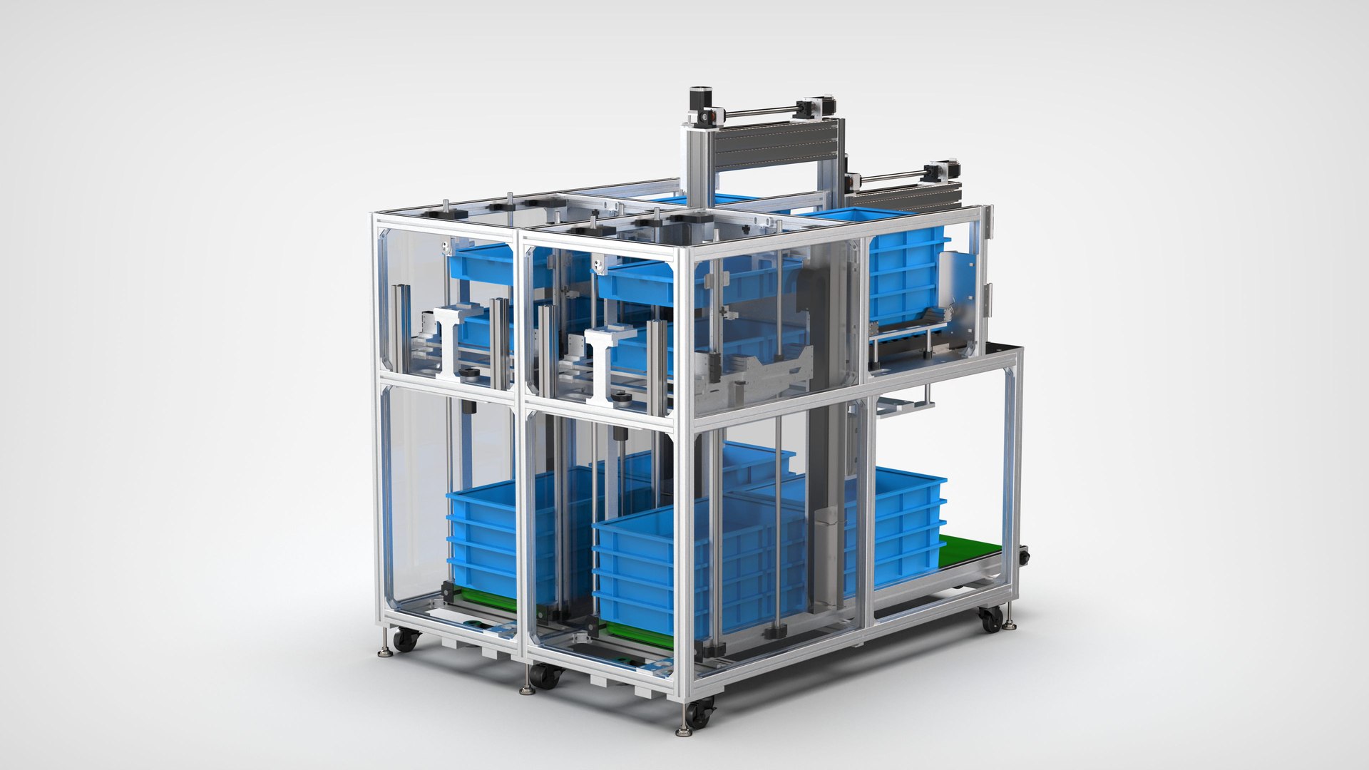 Automatic Motor Rotor Feeding Machine 3D Model - TurboSquid 2083764