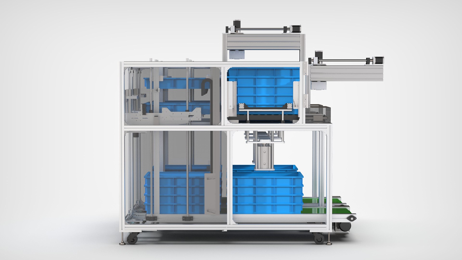 Automatic Motor Rotor Feeding Machine 3D Model - TurboSquid 2083764