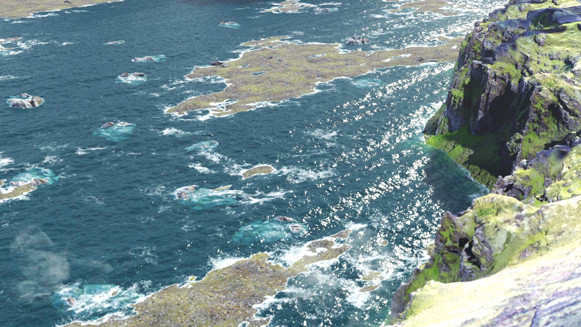 3D Nordic Coast Model - TurboSquid 2209801