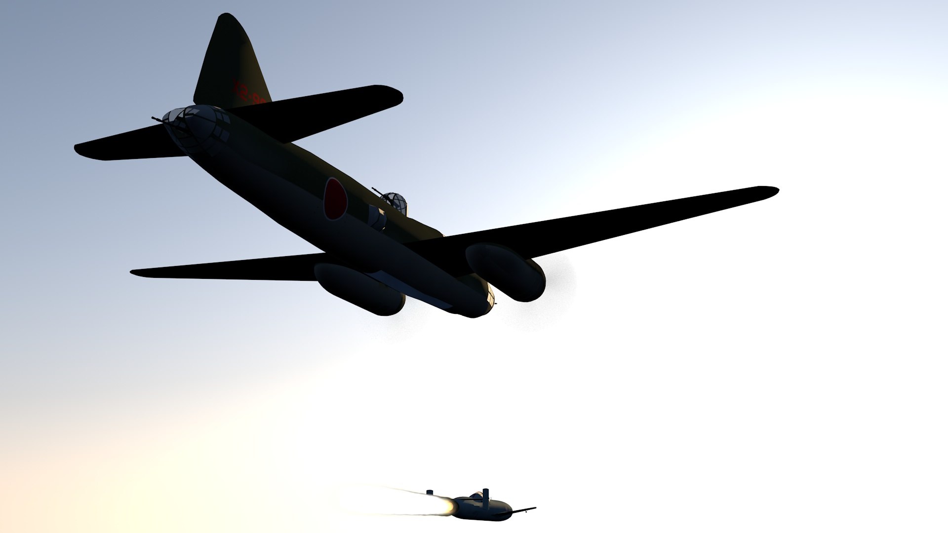 3D model MXY-7 Ohka G4M Betty - TurboSquid 1844153