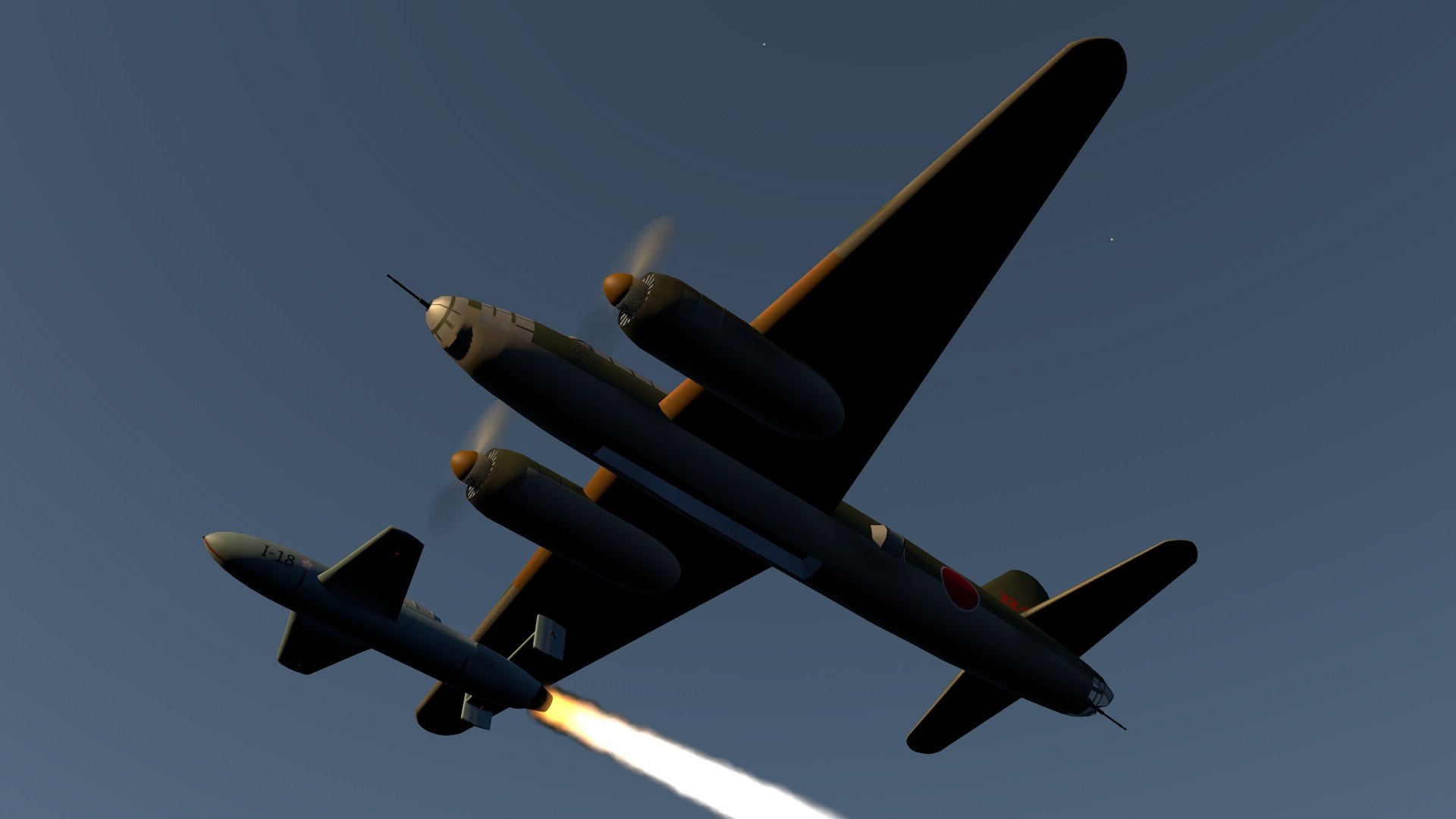 3D model MXY-7 Ohka G4M Betty - TurboSquid 1844153