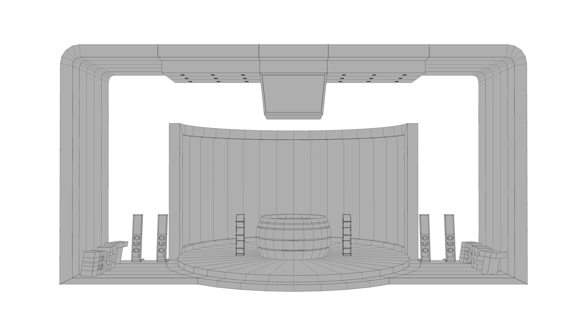 Betting exhibition stand 3D - TurboSquid 1613186