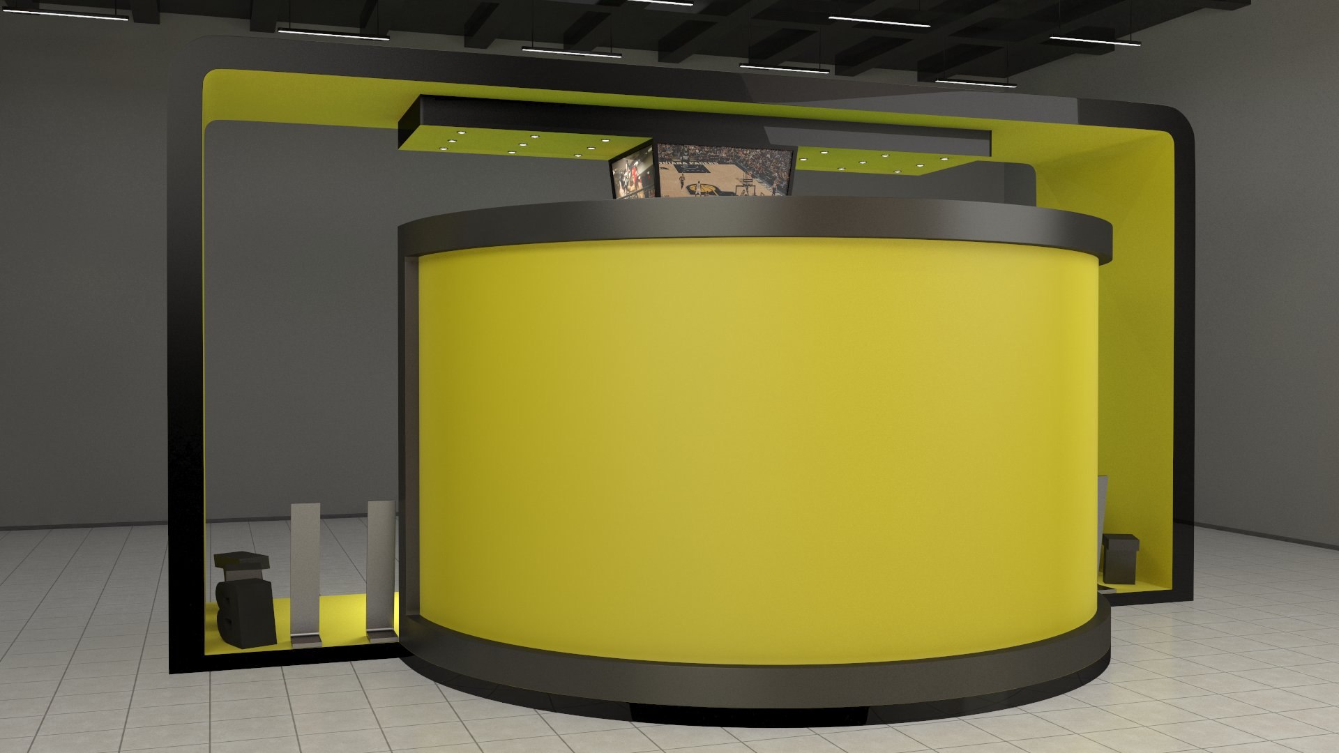 Betting exhibition stand 3D - TurboSquid 1613186