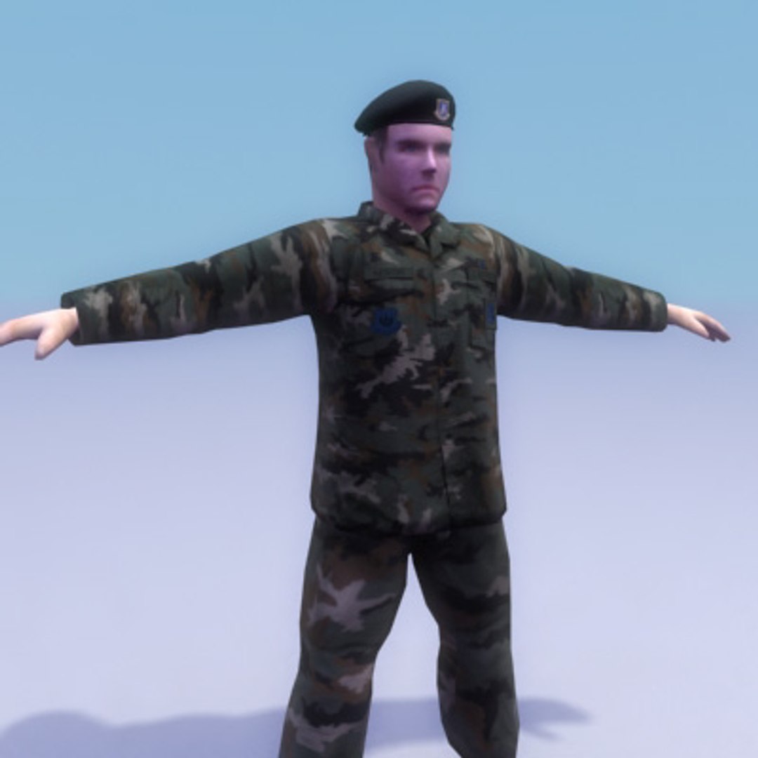 Police Games Military 3d Model