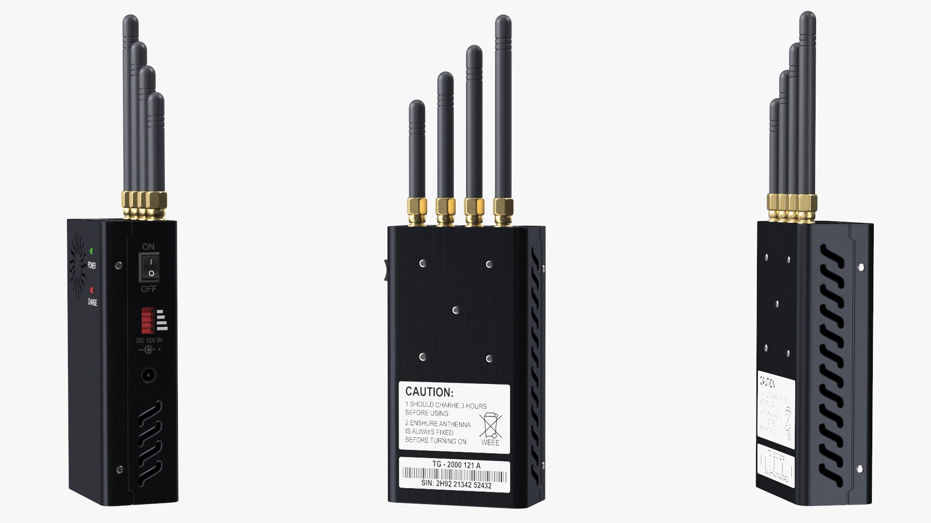 3D Model Portable Cell Phone Blocker - TurboSquid 1892102