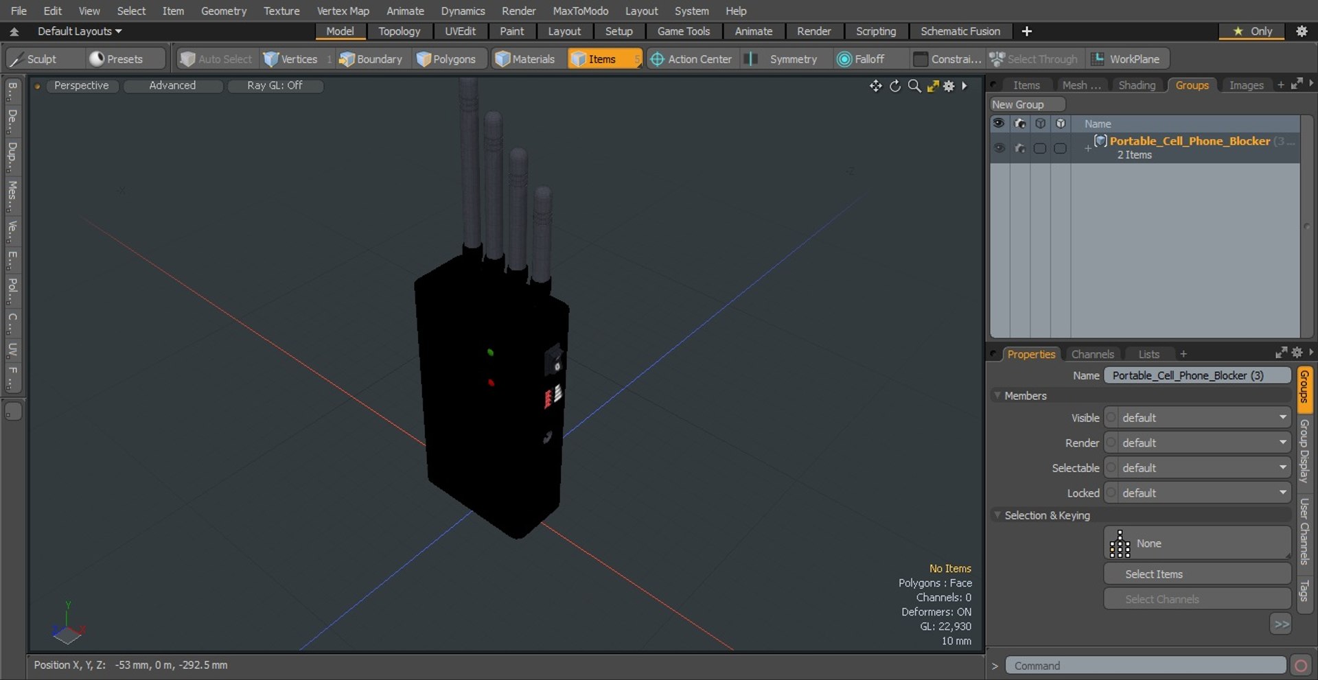 3D Model Portable Cell Phone Blocker - TurboSquid 1892102