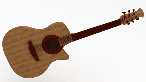 Acoustic Guitar STL Models for Download | TurboSquid