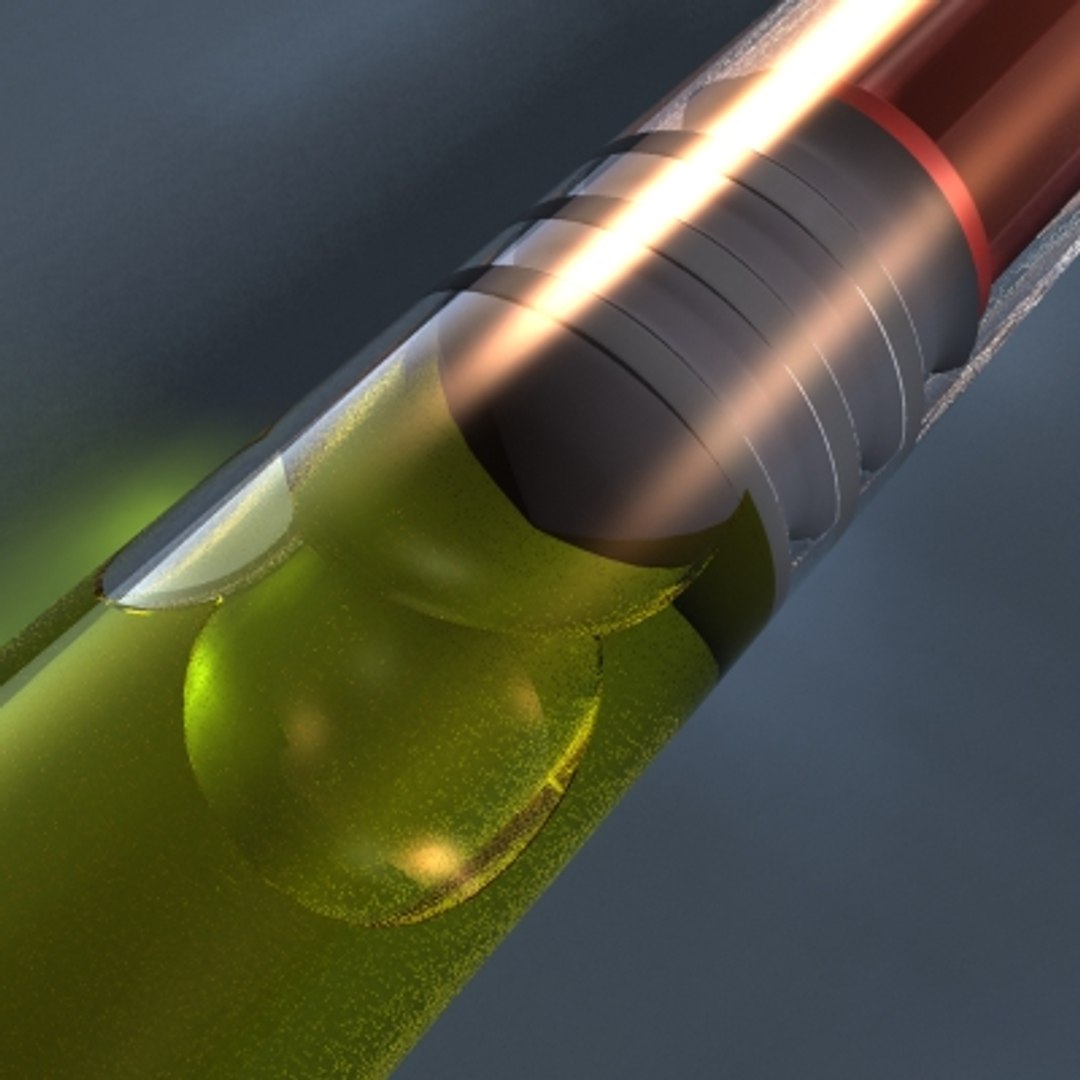 3d Syringe Model