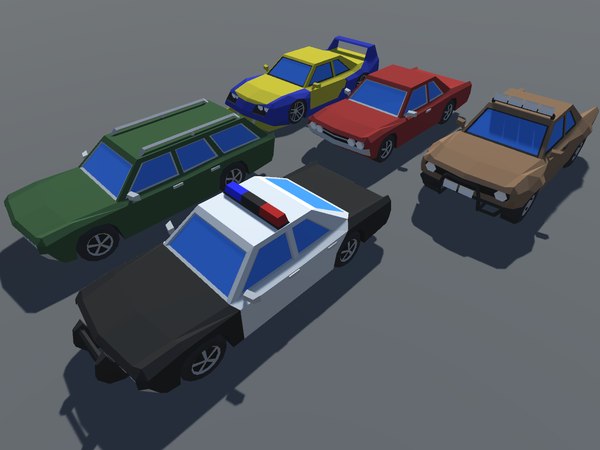 Car ready mobile games 3D model - TurboSquid 1348941