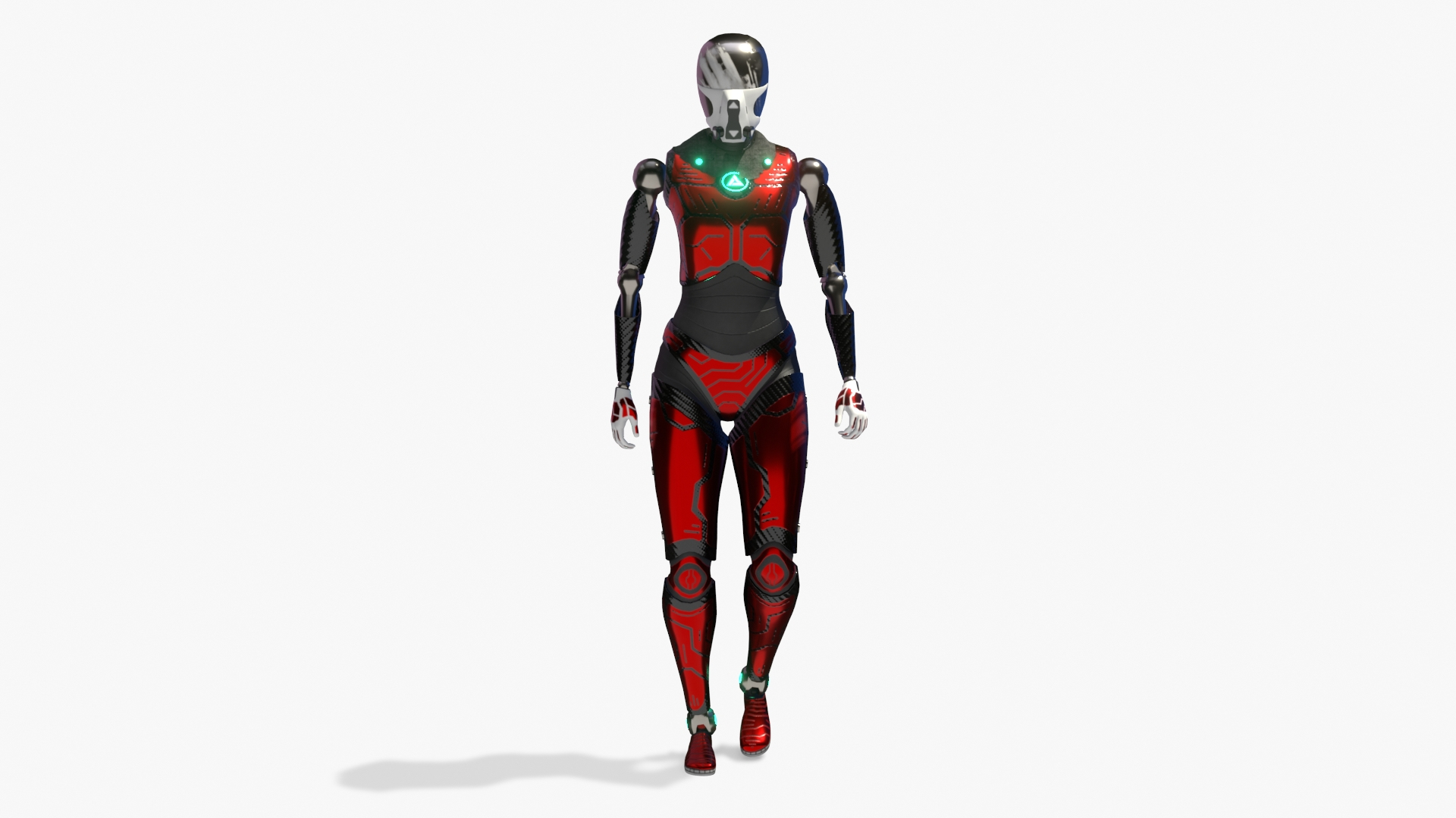 3D Model Aila - Female Robot - TurboSquid 1837910