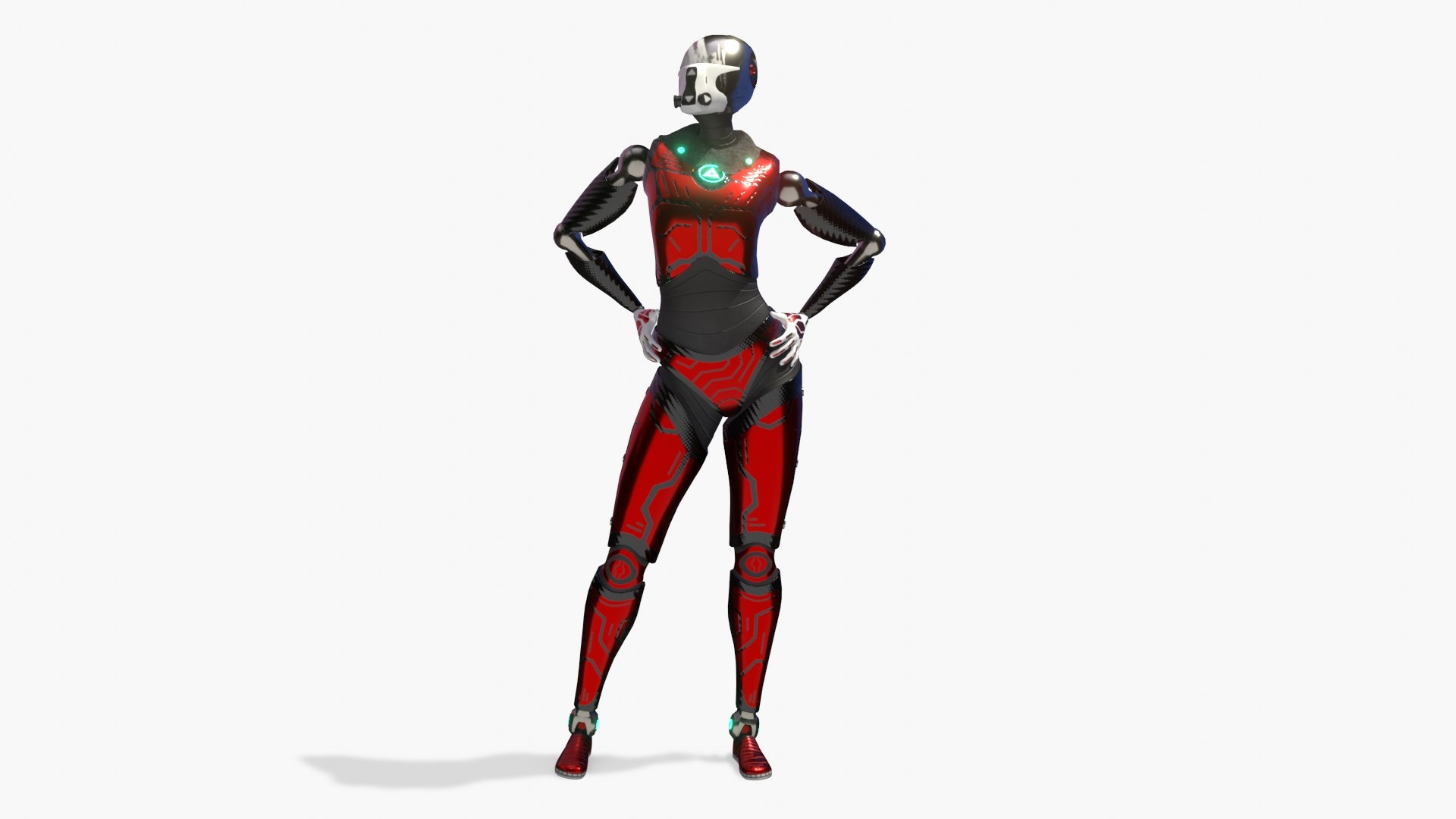 3D Model Aila - Female Robot - TurboSquid 1837910