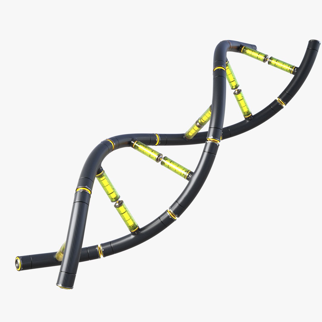 3D DNA Cyber Artificial - TurboSquid 2068011