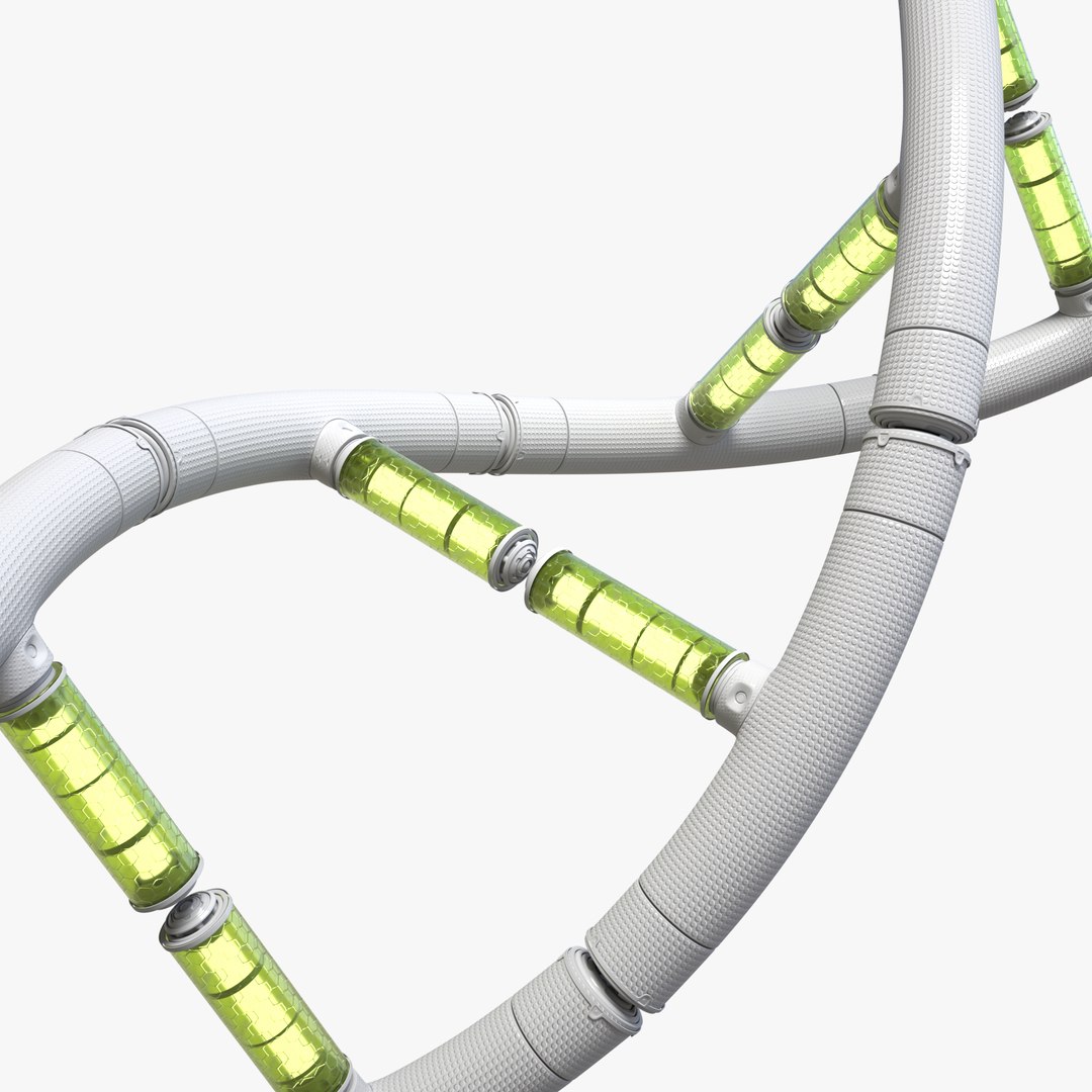 3D DNA Cyber Artificial - TurboSquid 2068011