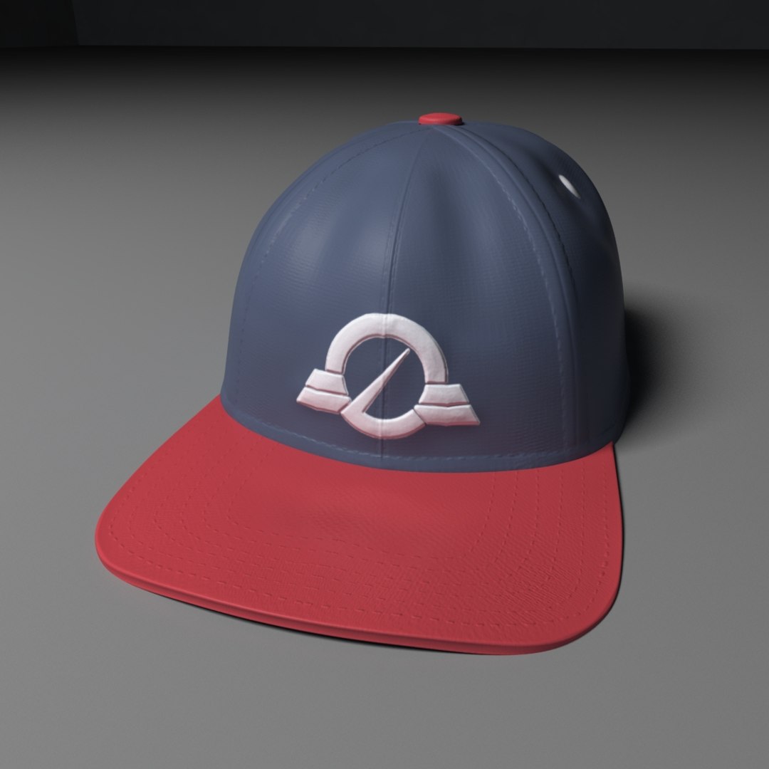 baseball cap obj