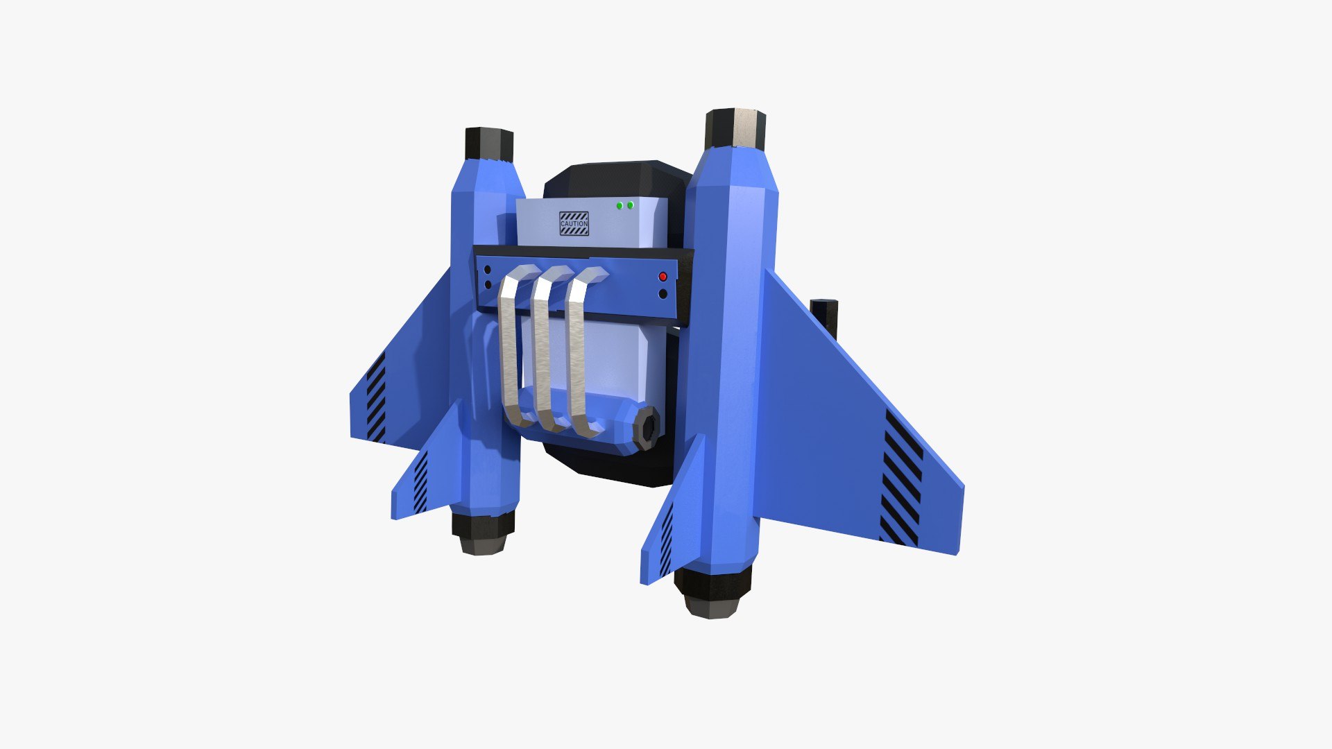 3D Jetpack Low Poly C03 - SciFi Character Design Model - TurboSquid 2255353