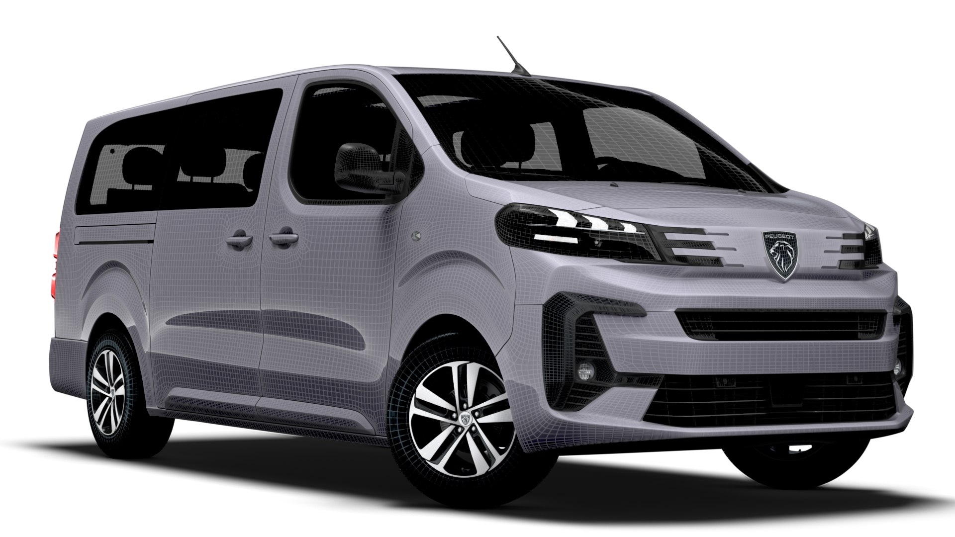 Peugeot E-Traveller L3 2024 3D - TurboSquid 2204430