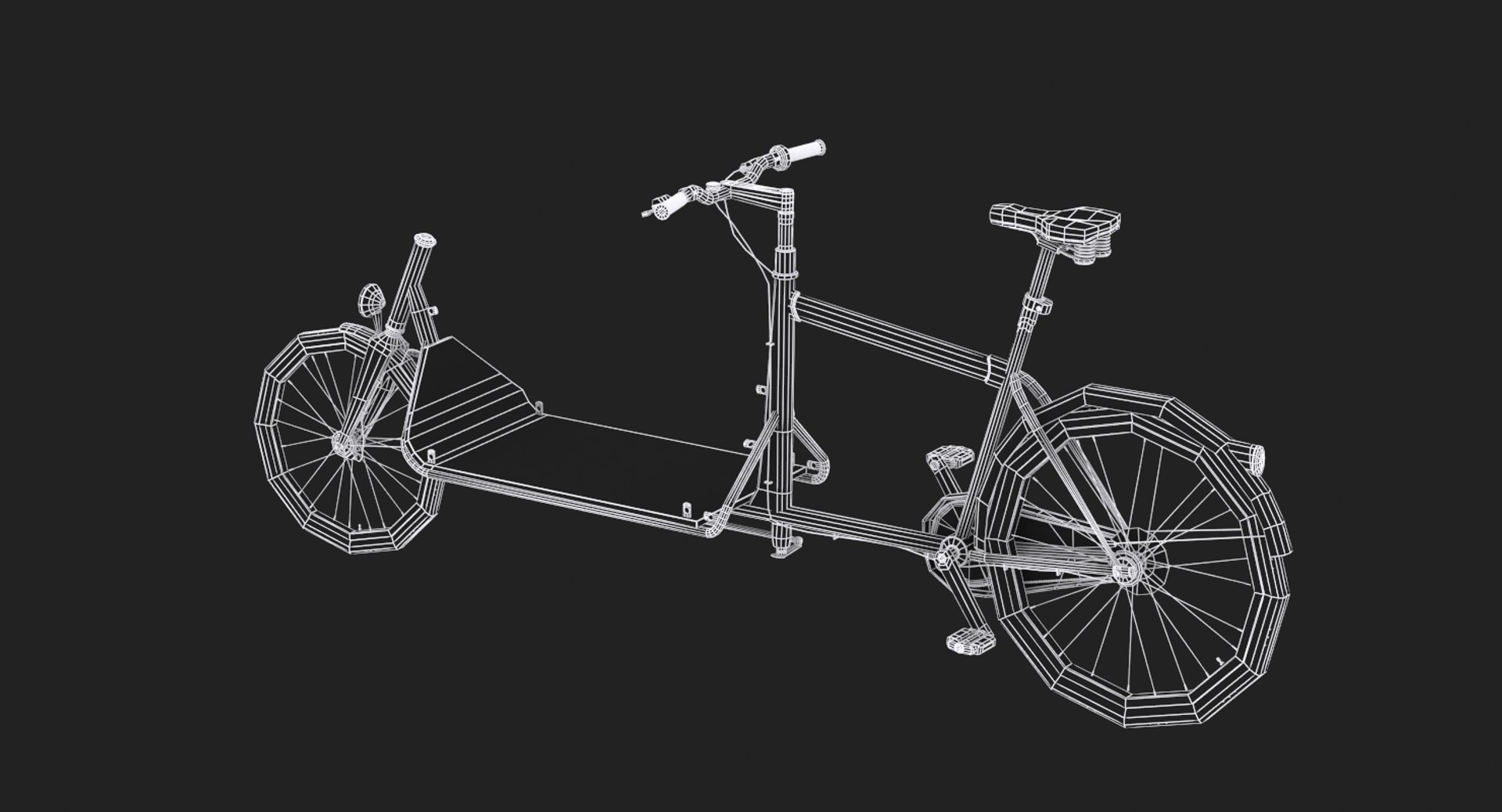 3d Model Transport Bicycle