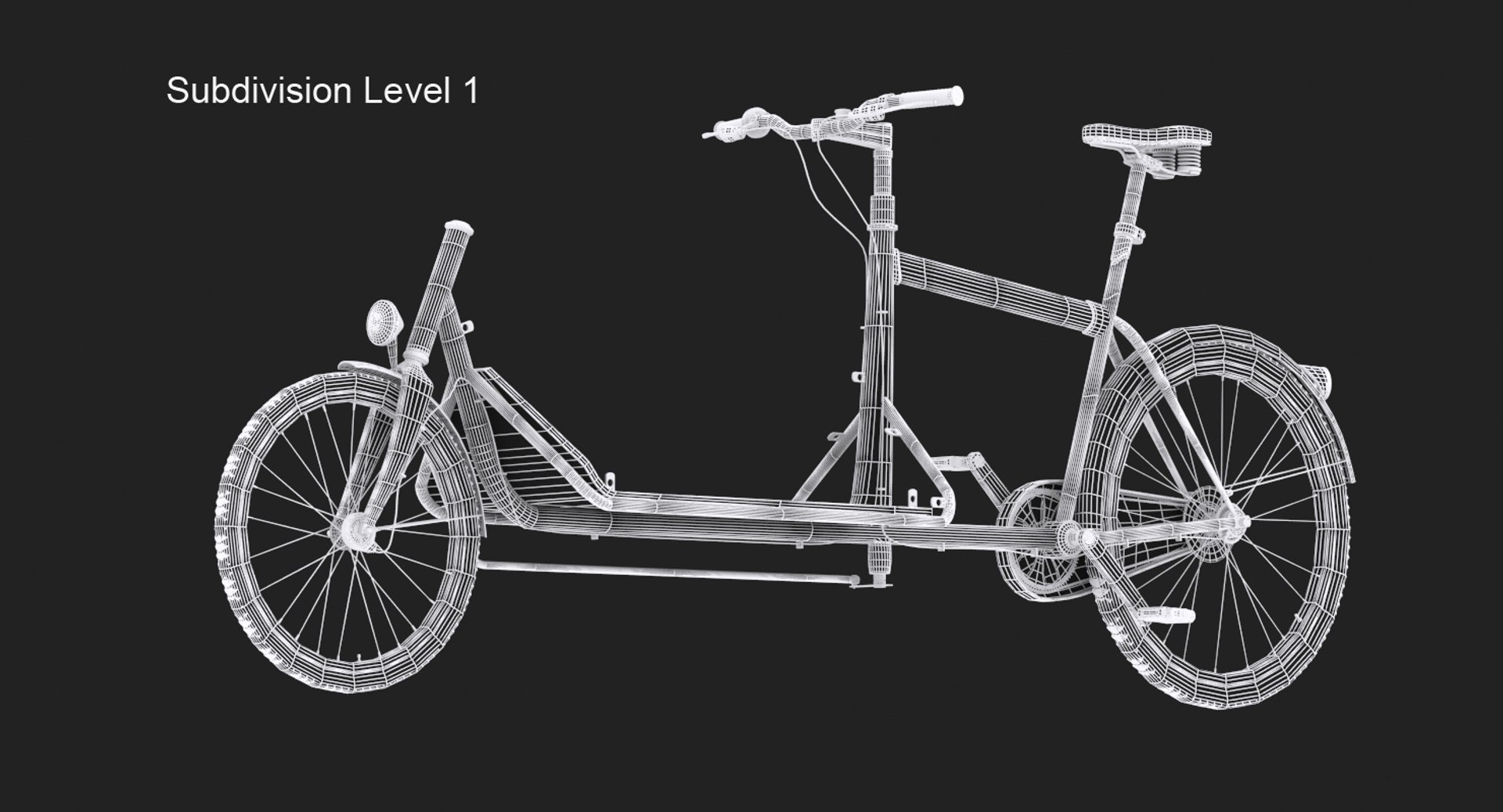 3d Model Transport Bicycle