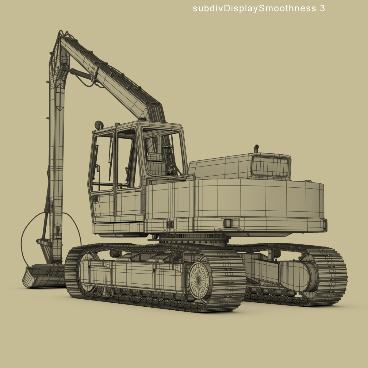 3d excavator