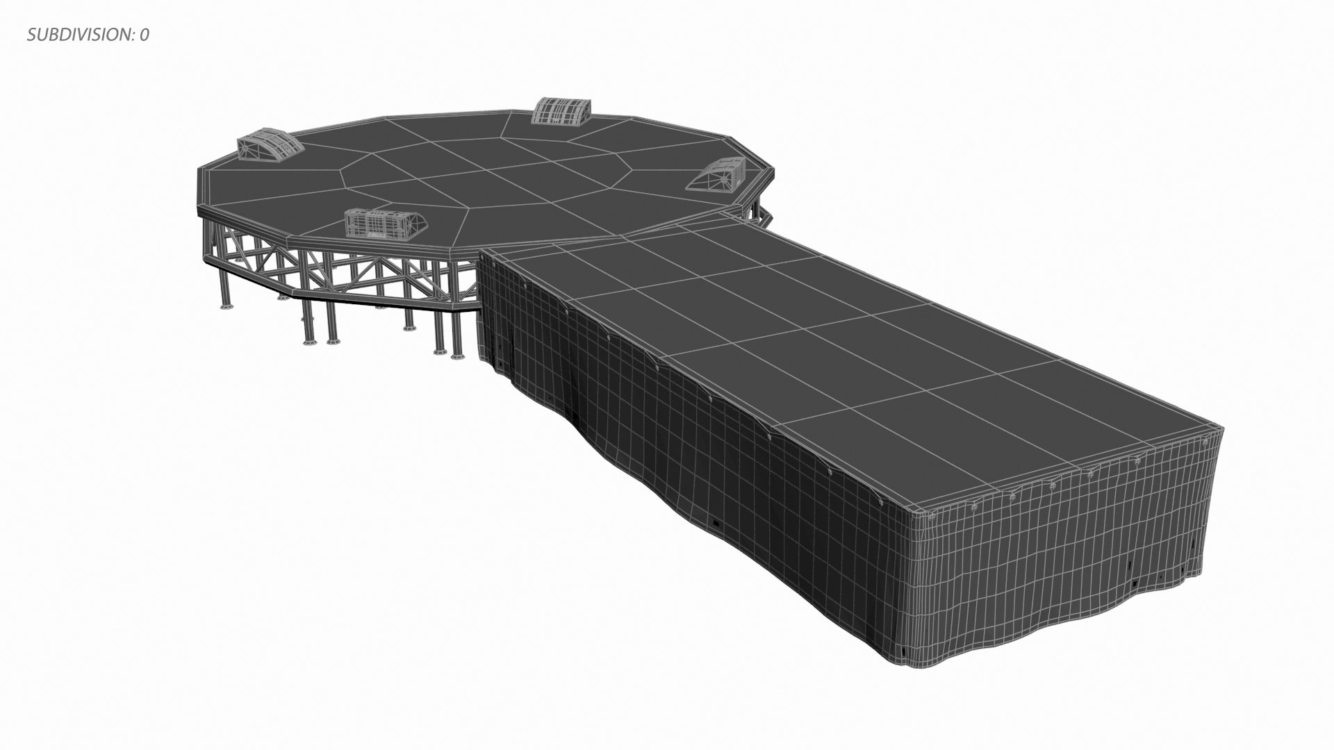 Circular Stage 3D - TurboSquid 2175074