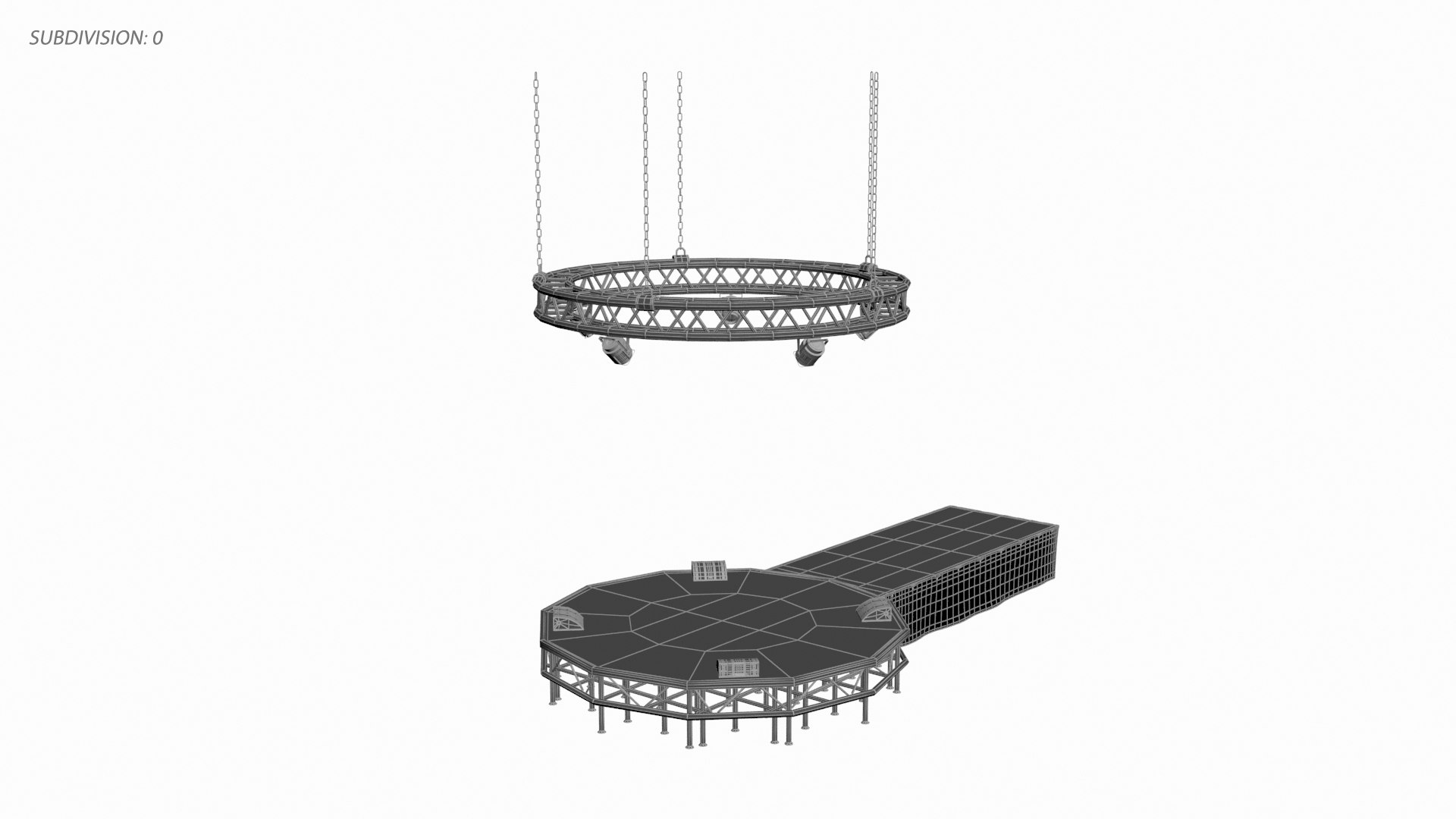 Circular Stage 3D - TurboSquid 2175074