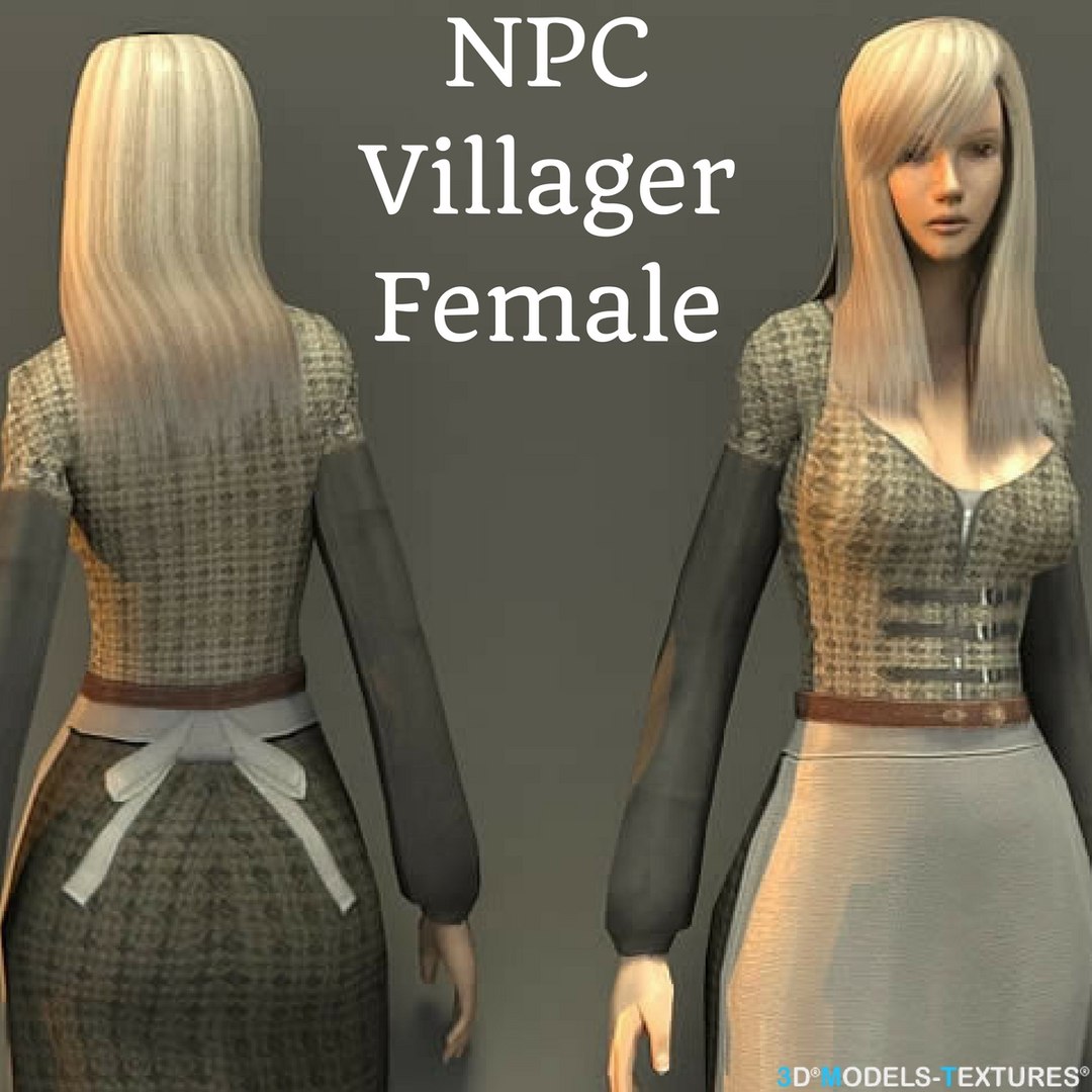 3D Npc Characters - TurboSquid 1213590