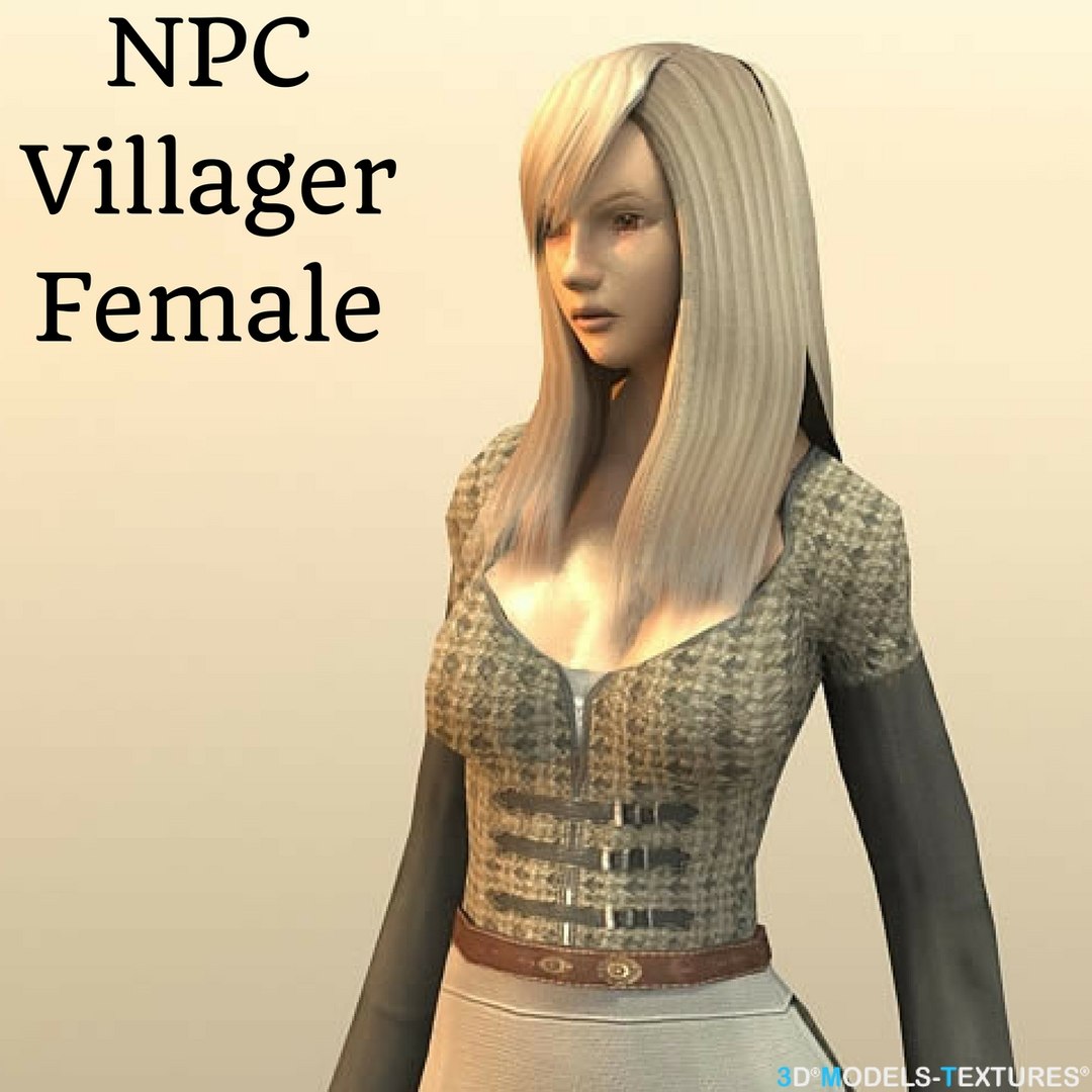 3D Npc Characters - TurboSquid 1213590