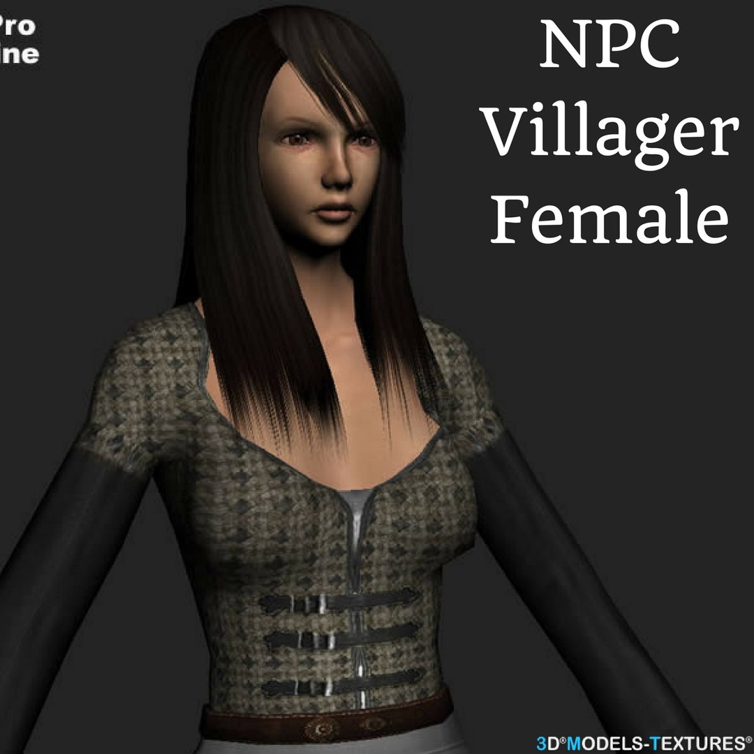 3D Npc Characters - TurboSquid 1213590
