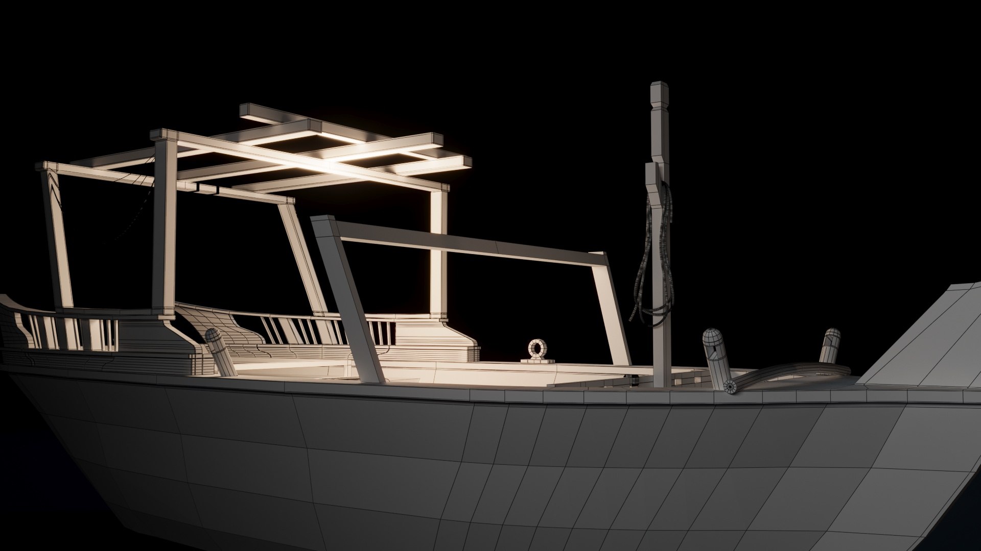3D Saudi Ship - Traditional Arabian Dhow - TurboSquid 2170731