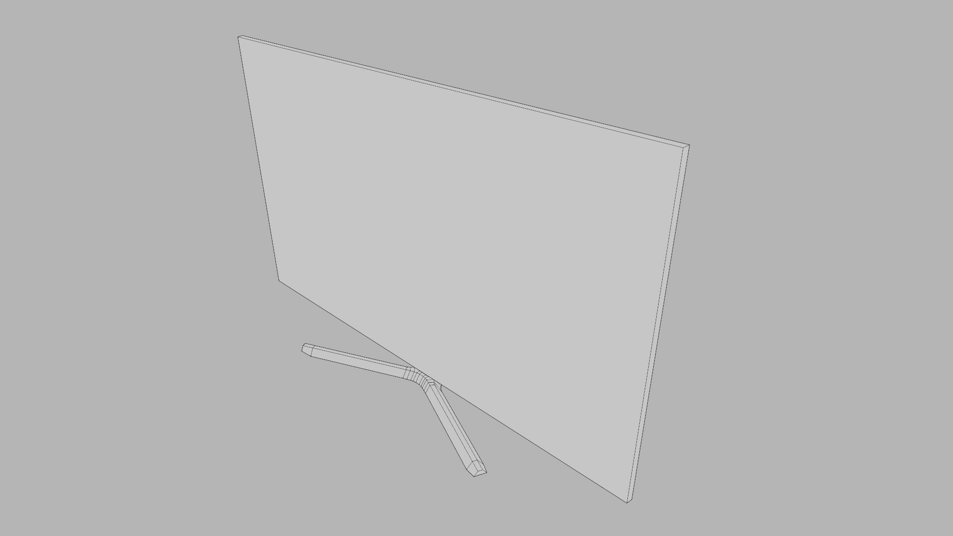 Flat Screen TV 3D Model - TurboSquid 1808874
