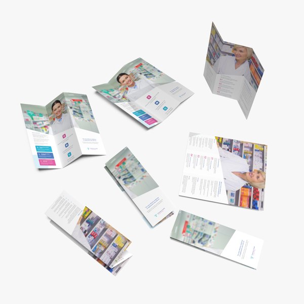 3D Brochure Models | TurboSquid