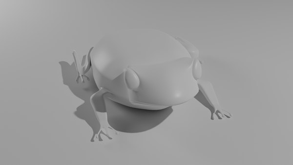 Frog model - TurboSquid 1821157