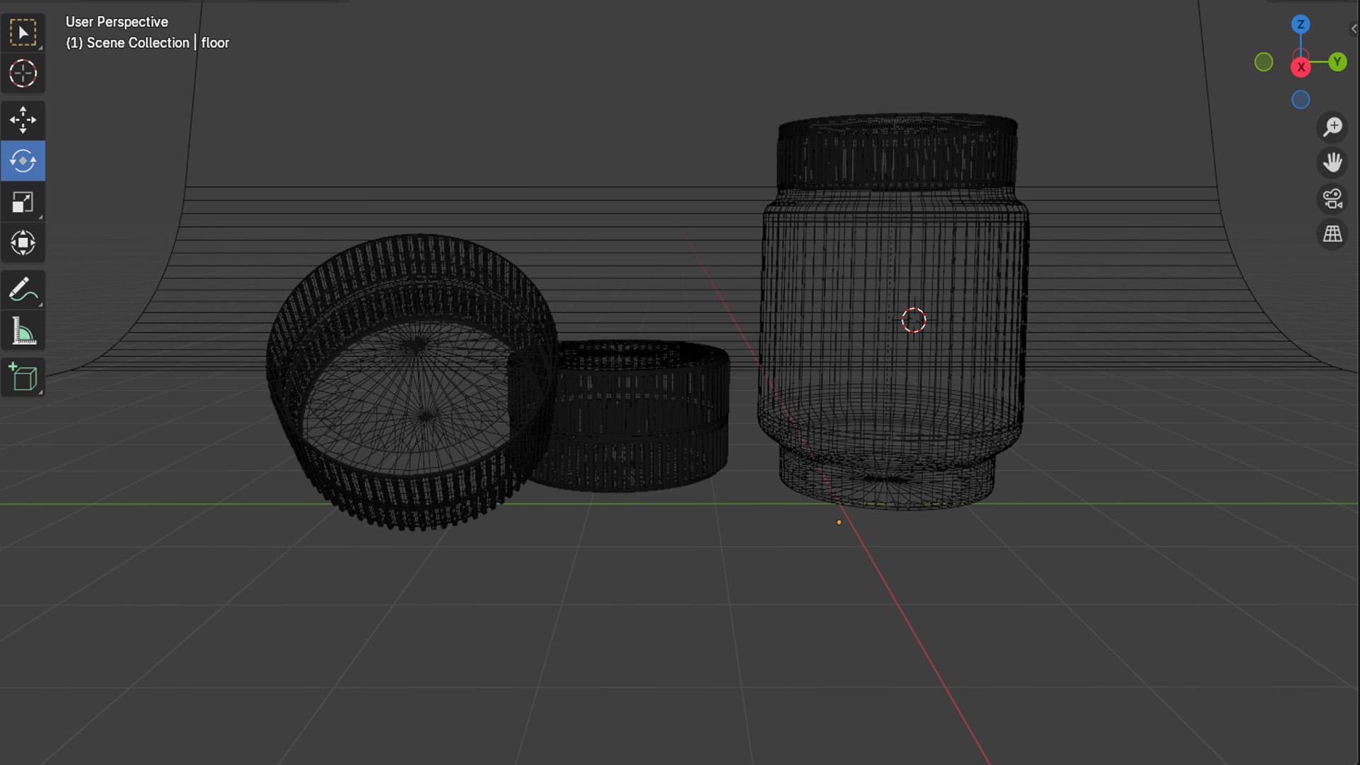 3D Model VapoRub And Vapor Rub 3D Models Cold Relief Balm Jar Set Vicks ...